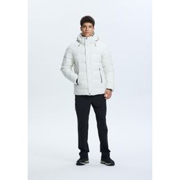 Icepeak Herren Steppjacke "Icepeak BIXBY", wei&szlig;, Gr. 52, Obermaterial: 100% Polyester, Jacken, wasserdicht, atmungsaktiv, aus Polyester