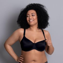 Anita MATERNITY Damen Still-BH "Basic", Gr. 100, schwarz, Stoff, Obermaterial: 80% Polyamid, 20% Elasthan, clean, matt, unifarben, Basic, BHs, mit
