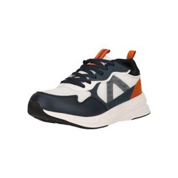 Endurance Herren Sneaker "Abantes", Gr. 44, blau, Kunstfaser, Lederimitat, Schuhe, mit Allwetterprofil und gepolsterter Ferse