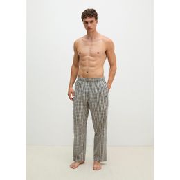 Marc O'Polo MARC O'POLO Herren Loungehose, Gr. M, braun, Web, Obermaterial: 100% Baumwolle, Hosen