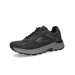Camel Active Herren Sneaker, Gr. 41, grau, Leder, Textil, Schuhe, Schn&uuml;rschuh, Freizeitschuh mit Logoverzierung