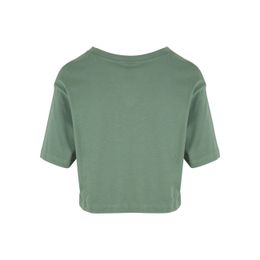 Urban Classics Damen Bigshirt "Urban Classics Damen Ladies Short Oversized Tee"salvia, Gr. L, unifarben, 100% Baumwolle, Shirts