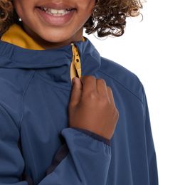 McKINLEY Jungen Outdoorjacke "JU.-UNTERJACKE ABE LT B"navy, navy, Gr. 164, kontrastfarbene Details, unifarben, Web;Doubleface, Obermaterial: 100%