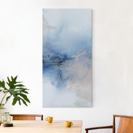 Bilderwelten Akustikbild Indigo & Rouge I