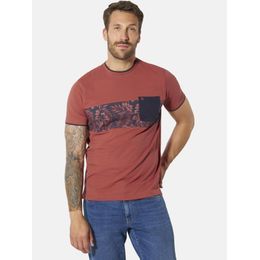 Babista Herren T-Shirt "Doppelpack T-Shirt RIGATULI", rot, Gr. L, Obermaterial: 100% Baumwolle CO., Shirts
