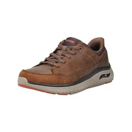 Skechers Herren Sneaker "Skechers Sneaker Leder", Gr. 47,5, braun, Leder, Schuhe