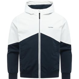 Ragwear Herren Funktionsjacke "Sherwend", schwarz-wei&szlig;, Gr. S, Obermaterial 1: 94% Polyester, 6% Elasthan. Obermaterial 2: 100% Polyester.