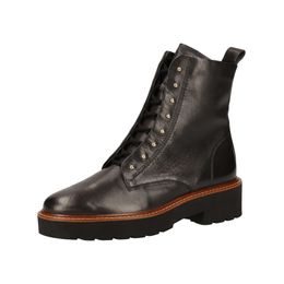 Paul Green Damen Schn&uuml;rstiefelette "Paul Green Stiefelette Glattleder", Gr. 40, schwarz, Glattleder, Schuhe