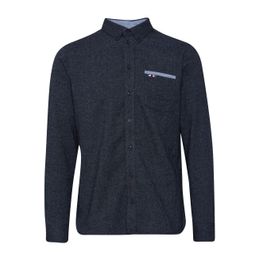 FQ1924 Herren Langarmhemd "Langarmhemd FQSteven", blau, Gr. S, Obermaterial: 100% Baumwolle CO., Hemden
