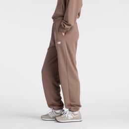 New Balance Damen Jogginghose "SPORT ESSENTIALS FRENCH TERRY JOGGER"cortado, Gr. XS, Obermaterial: 60% Baumwolle, 40% Polyester, Hosen, lockere