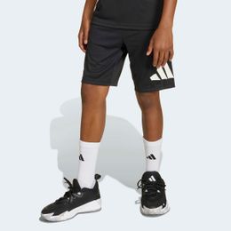 Jungen Shorts "J TR-ES BL SH", schwarz, Gr. 152, adidas Sportswear, Obermaterial: 100% Polyester, Hosen