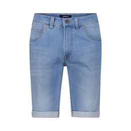 Atelier GARDEUR Herren Outdoorhose "Atelier GARDEUR Shorts JOHN", blau, Gr. 48, uni, Obermaterial: 98% Baumwolle CO. 2% Elasthan EL., Hosen, im