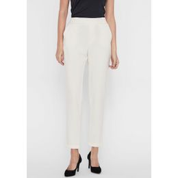V&eacute;ro Moda VERO MODA Damen Anzughose "VMMAYA MR LOOSE SOLID PANT NOOS", beige, Gr. M, unifarben, Web, Obermaterial: 62% Polyester, 33% Viskose, 5% Elasthan,