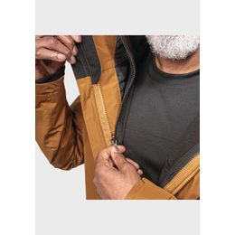 Sch&ouml;ffel SCH&Ouml;FFEL Herren Doppeljacke "3in1 Jacket Style Okere MNS", braun, Gr. 54, Aussenjacke Oberstoff: Aussenseite: 100% Polyester. (Membran: