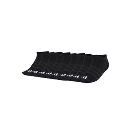 Herren Sneakersocken "Socken Thin & Light Sportswear No-Show Socks 9P 9er Pack", adidas originals, Gr. 37, schwarz, Obermaterial: 58% Baumwolle CO.