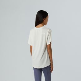 The North Face Jungen Funktionsshirt "TEEN NEW 24/7 SS TEE"wei&szlig; dune, Gr. L, Single Jersey, Obermaterial: 100% Polyester, Shirts, sportlicher Stil,
