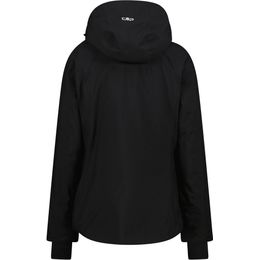 CMP Damen Winterjacke, schwarz, Gr. 48, Obermaterial: 100% Polyester. Futter: 100% Polyester. Wattierung: 100% Polyester, Jacken, mit