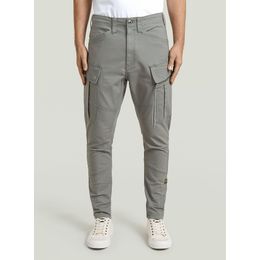 G-Star Raw G-STAR Herren Cargohose "Zip Pocket 3D Skinny Cargohose 2.0", grau, Gr. 31, Obermaterial: 50% Baumwolle, 48% Baumwolle, 2% Elasthan, Hosen
