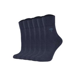 JOOP! JOOP Damen Kurzsocken "Socken Women for your daily glam cotton Socks 6p 6er Pack", Gr. 35, blau, Obermaterial: 88% Baumwolle CO. 9% Polyamid PA. 3%