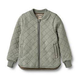 Wheat Kinder Outdoorjacke "Thermo Jacket Benni", gr&uuml;n, Gr. 104, meliert, Web, Obermaterial: 100% Polyester, Jacken