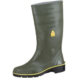 Nora Damen Gummistiefel "Rontani Nitril-Gummistiefel hoch", Gr. 43, gr&uuml;n, Obermaterial: 100% Synthetik synthetic., Schuhe