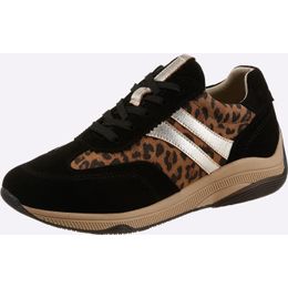 Heine Damen Sneaker, Gr. 41, braun, Glattleder, Leder, Rindsleder, Schuhe