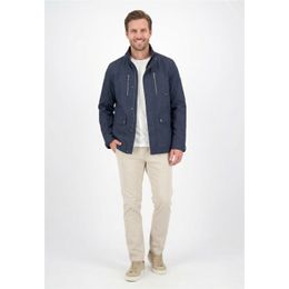 NEW CANADIAN Herren Outdoorjackeblau, Gr. 29, unifarben, 100% Baumwolle, Jacken, mit wasserabweisender Beschichtung