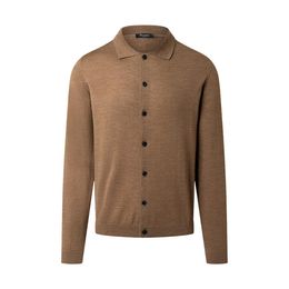Maerz Muenchen Herren Strickjacke "Maerz Muenchen 502300 Strickjacke Herren Bekleidung", braun, Gr. 58, 100% Wolle (Merino), Strickjacken