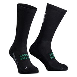 Uhlsport Herren Socken "Socken Grip", schwarz, Gr. 46, Obermaterial: 50% Baumwolle CO(Bio). 47% Polyester Pol. recyc.. 3% Elasthan EL., Socken