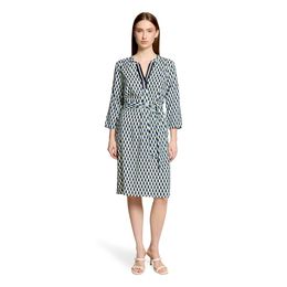 Betty Barclay Damen Blusenkleid "Damen mit G&uuml;rtel", bunt, Gr. 38, Obermaterial: 100% Viskose, Kleider
