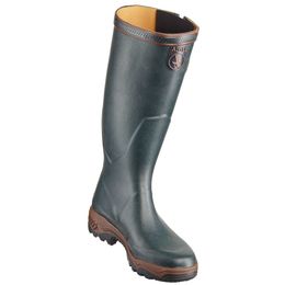 Aigle Damen Gummistiefel "Parcours 2 Vario", Gr. 46dunkelgr&uuml;n, Naturkautschuk, Schuhe