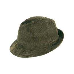 Fiebig Herren Baskenm&uuml;tze "Cordhut", gr&uuml;n, Gr. 59, Obermaterial: 100% Baumwolle CO., M&uuml;tzen