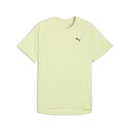 Puma Herren Trainingsshirt "PWRTRAIN Trainingsshirt Herren", gelb, Gr. XL, Obermaterial: 100% Polyester, Shirts
