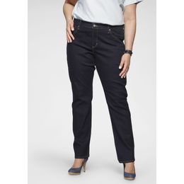 LEVI'S&reg; PLUS LEVI'S PLUS Damen Straight-Jeans "314 Shaping Straight", blau, Gr. 20, Denim/Jeans, Obermaterial: 80% Baumwolle, 19% Polyester, 1% Elasthan, Jeans,