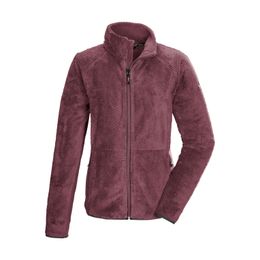 Killtec Damen Fleecejacke "KOW 6 WMN KNTFLC JCKT", lila, Gr. 38, Obermaterial: 100% Polyester.Obermaterial 2: 97% Polyester, 3% Elasthan, Jacken,