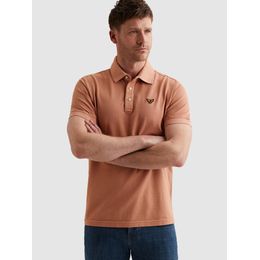 PME-Legend Pme Legend Shirt 'Polo shirt with garment-dye wash and tailwing logo' Herren Gr&ouml;&szlig;e L pink