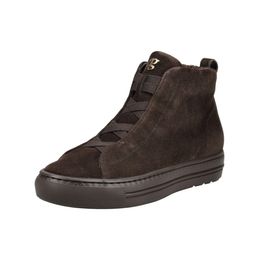 Paul Green Damen Sneaker "Paul Green Sneaker Veloursleder", Gr. 39, braun, Veloursleder, Schuhe