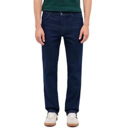 Mustang Herren Straight-Jeans "Herren Style Tramper Straight"942 dunkelblau, Gr. 46, unifarben, Denim/Jeans, 99% Baumwolle, 1% Elasthan, Jeans