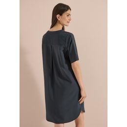 Cecil Damen Tunikakleidpalm breeze gr&uuml;n, Gr. XL, unifarben, Stoff, 86% Viskose, 14% Nylon, Kleider, knielang