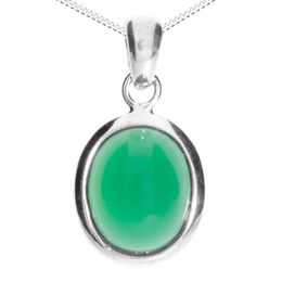 OSTSEE-SCHMUCK Damen Kette mit Anh&auml;nger "OSTSEE-SCHMUCK Kette mit Anh&auml;nger Classic 12x10 mm", 50cm, Silber 925 (Sterlingsilber), L: 42, silber,