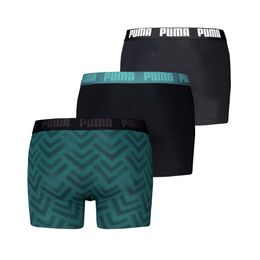 Puma Herren Boxershorts, Gr. Semerald ice, Single Jersey, Obermaterial: 95% Baumwolle, 5% Elasthan, Unterhosen
