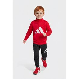 Jungen Trainingsanzug "ESSENTIALS CLIMACOOL KIDS", rot, Gr. 152, adidas Sportswear, Obermaterial: 100% Polyester, Sportanz&uuml;ge