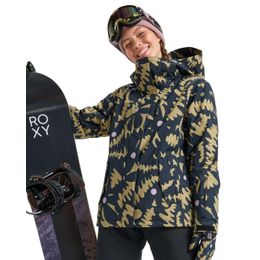 Roxy Damen Snowboardjacke "Roxy Jetty 10K", gr&uuml;n, Gr. M, Obermaterial: 55% Polyester, 45% Polyester., Jacken