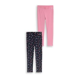 Tom Tailor Leggings Set M&auml;dchen Gr&ouml;&szlig;e 104 navy / helllila / rosa / rot