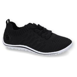 M&auml;dchen Sneaker, Dockers by Gerli, Gr. 31, schwarz, Textil, Schuhe, Barfu&szlig;schuh, Schn&uuml;rschuh, Trainingsschuh mit Wechselfu&szlig;bett