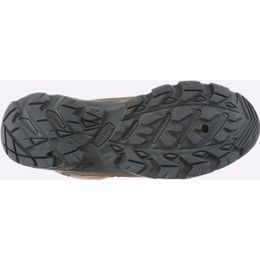 Herren Trekkingschuh, Gr. 42braun, Lederimitat, Mesh, Schuhe