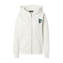 Pegador Sweatjacke 'Altea' Damen Gr&ouml;&szlig;e S dunkelgr&uuml;n / offwhite
