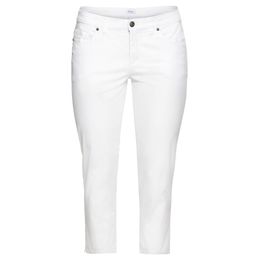 sheego Hose Damen Gr&ouml;&szlig;e 44 wei&szlig;