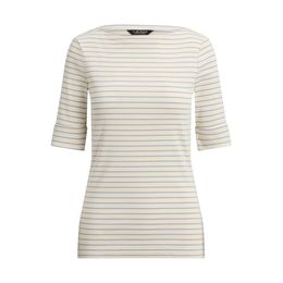 Lauren by Ralph Lauren Lauren Ralph Lauren Shirt Damen Gr&ouml;&szlig;e S creme / hellblau