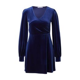 ABOUT YOU Kleid 'Silvia' Damen Gr&ouml;&szlig;e 44 blau Sommerkleid